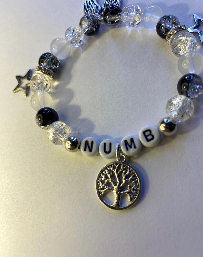 Xxxtentacion Inspired Bracelet: Y2K Emo Goth Star & Angel Wing Charm - Etsy
