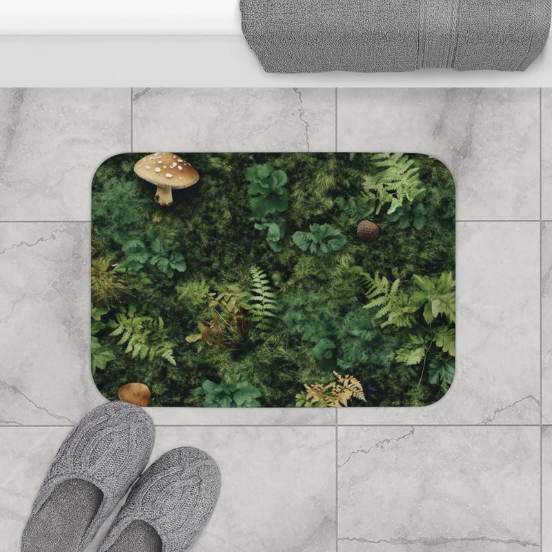 Moss Bath Mat - Etsy