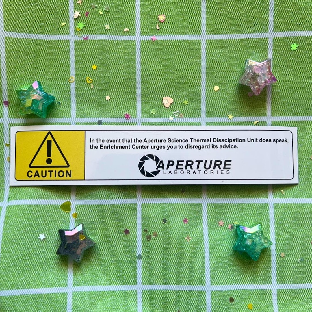 Aperture Science Fridge Magnet B-grade Portal - Etsy