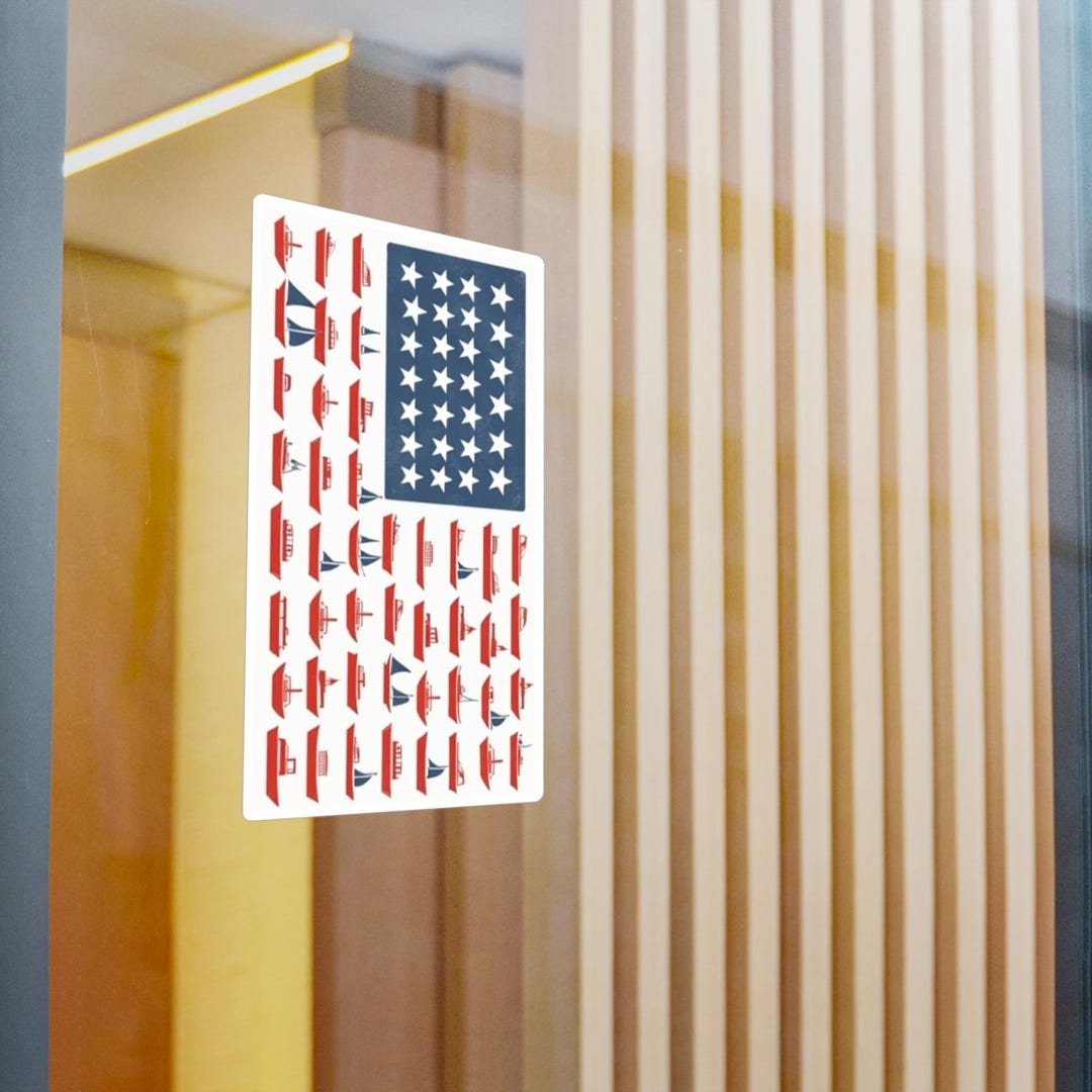 Colorful Maritime Signal Flag Decal Set Waterproof Vinyl Boat ...