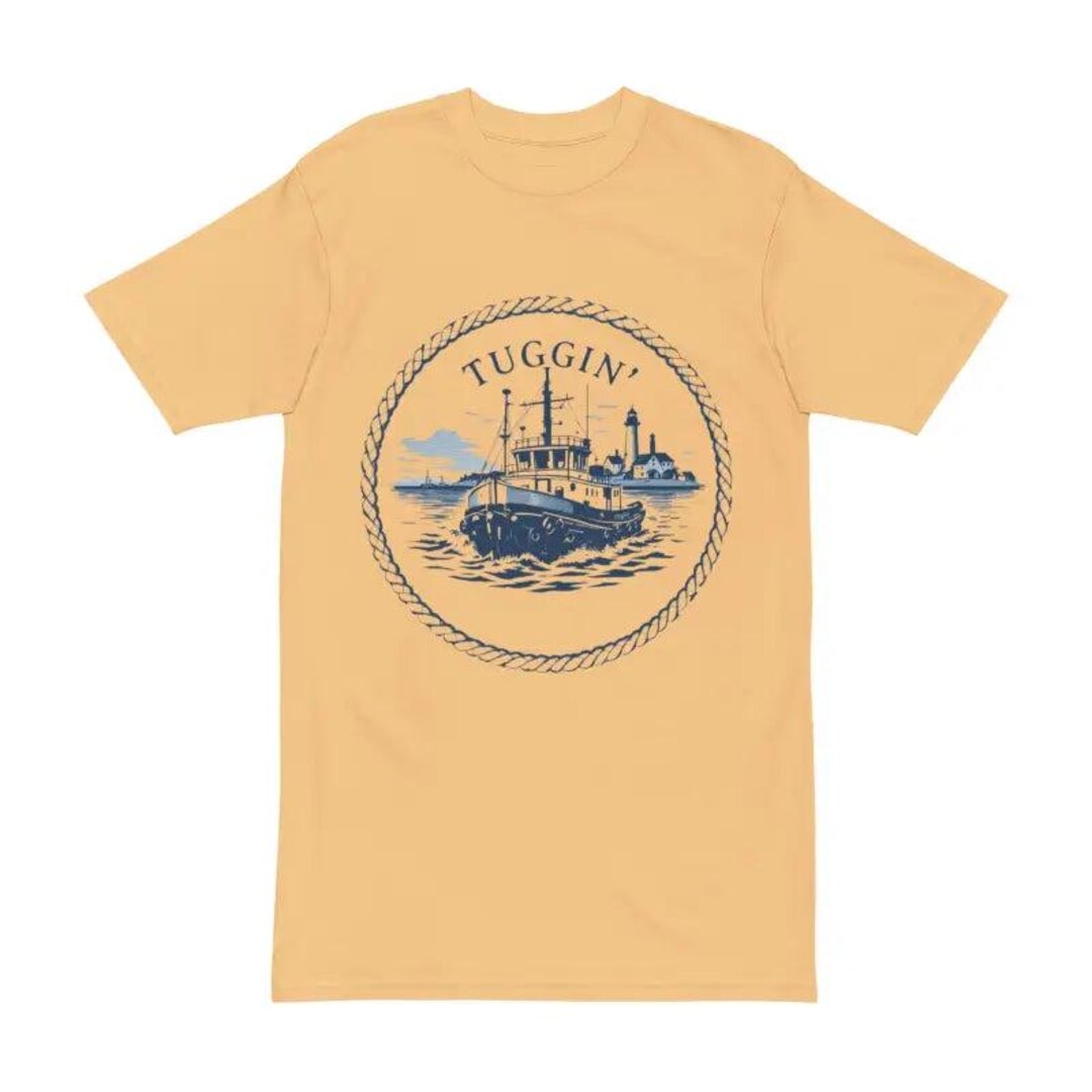 Tugboat T-shirt Collection Vintage Nautical Graphic Tees for Men Women ...
