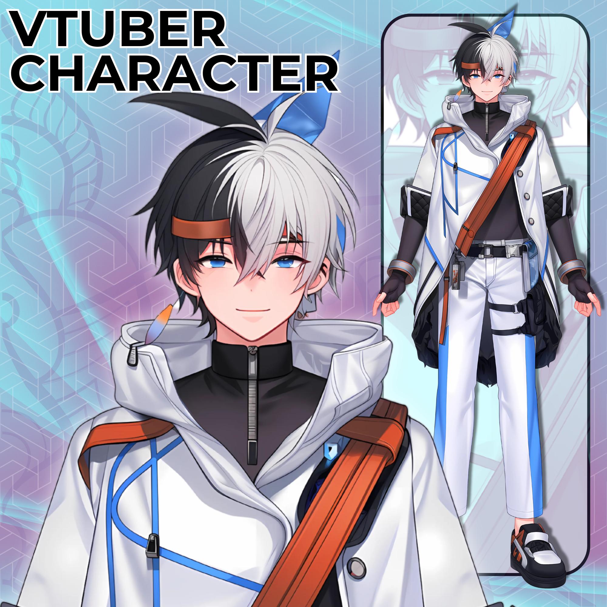 Custom Vtuber Character Live2d Model Commission | Vtuber Assets ...