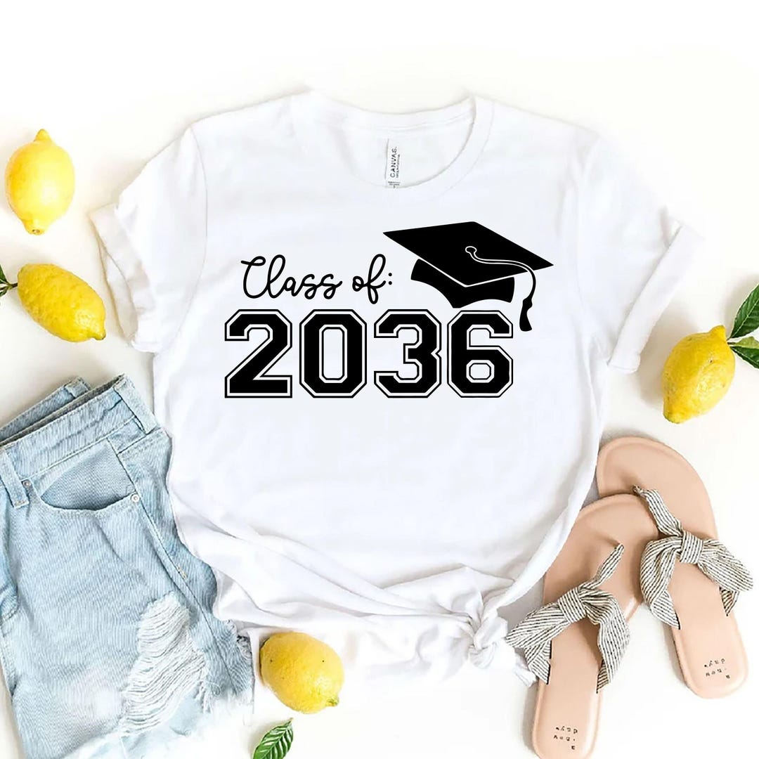 Class of 2036 Shirt, Growing up Shirt, School Shirt, Graduation Shirt ...