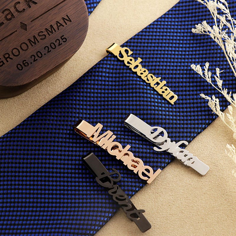 Mens Custom Tie Names - Etsy