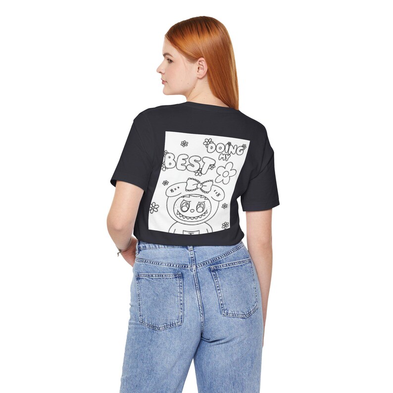 Labubu Unisex Tee, Cute Cartoon Character Shirt, Kids Birthday Gift ...