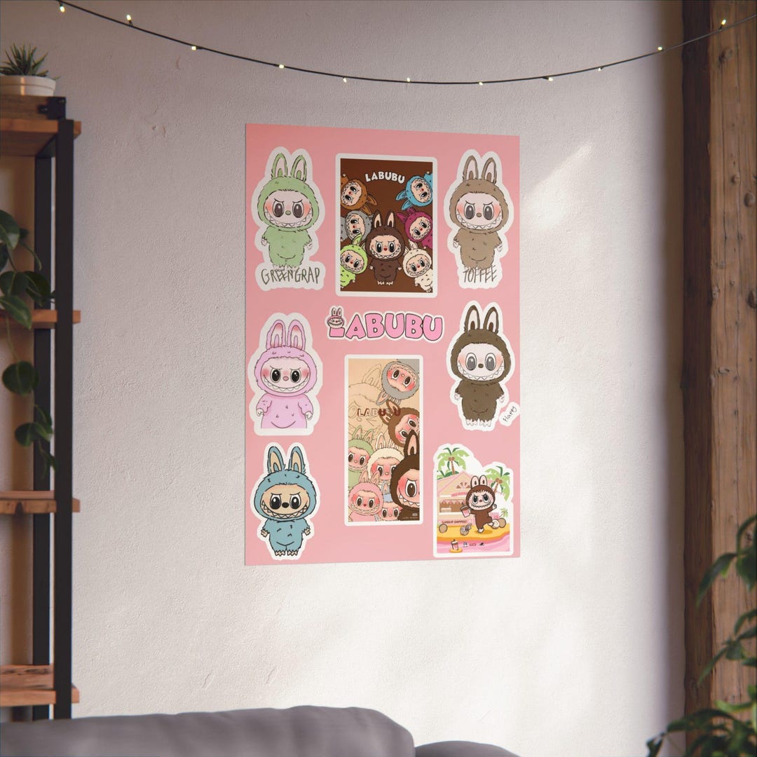 Matte Vertical Posters Labubu Lovers - Etsy Canada