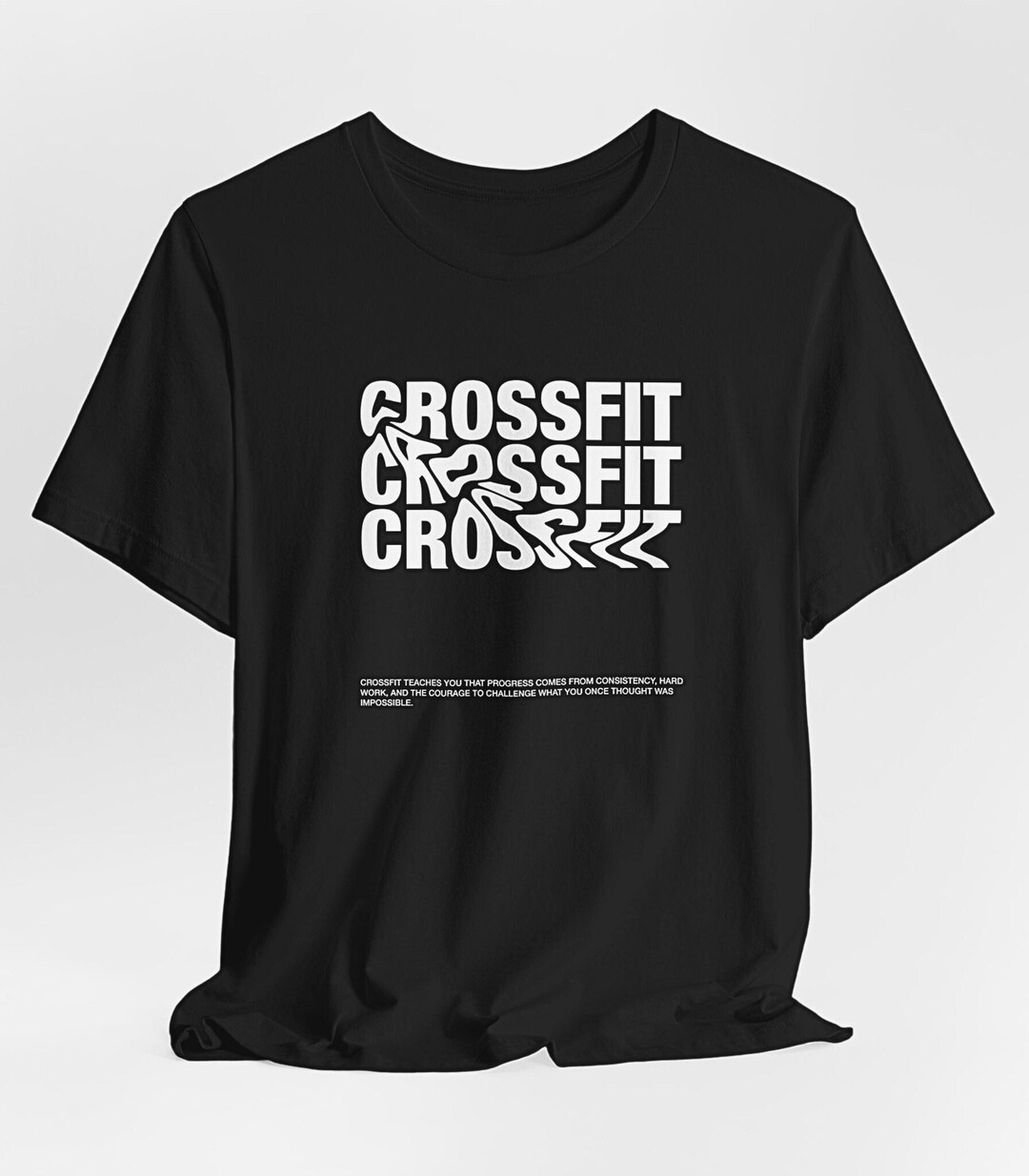 Crossfit Quote T-shirt Motivational Crossfit Graphic Tee for Men and ...