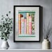 Pastel Book Stack Print | Whimsical Bookshelf Wall Art (digital ...