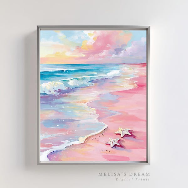 Pastel Beach - Etsy