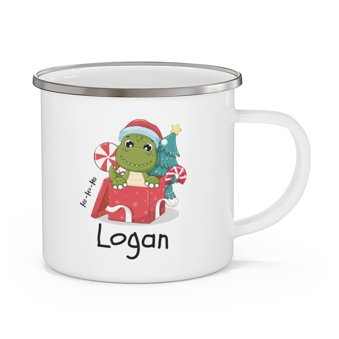 Personalized Mug for Kids With Name, Shatterproof Mug With Christmas ...