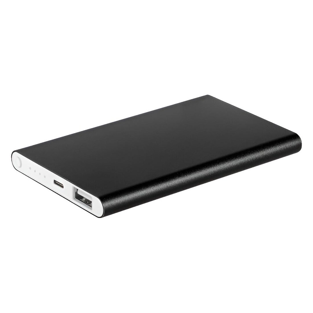 Laser Engraved Black Power Bank: Custom Logo Portable Charger - Etsy