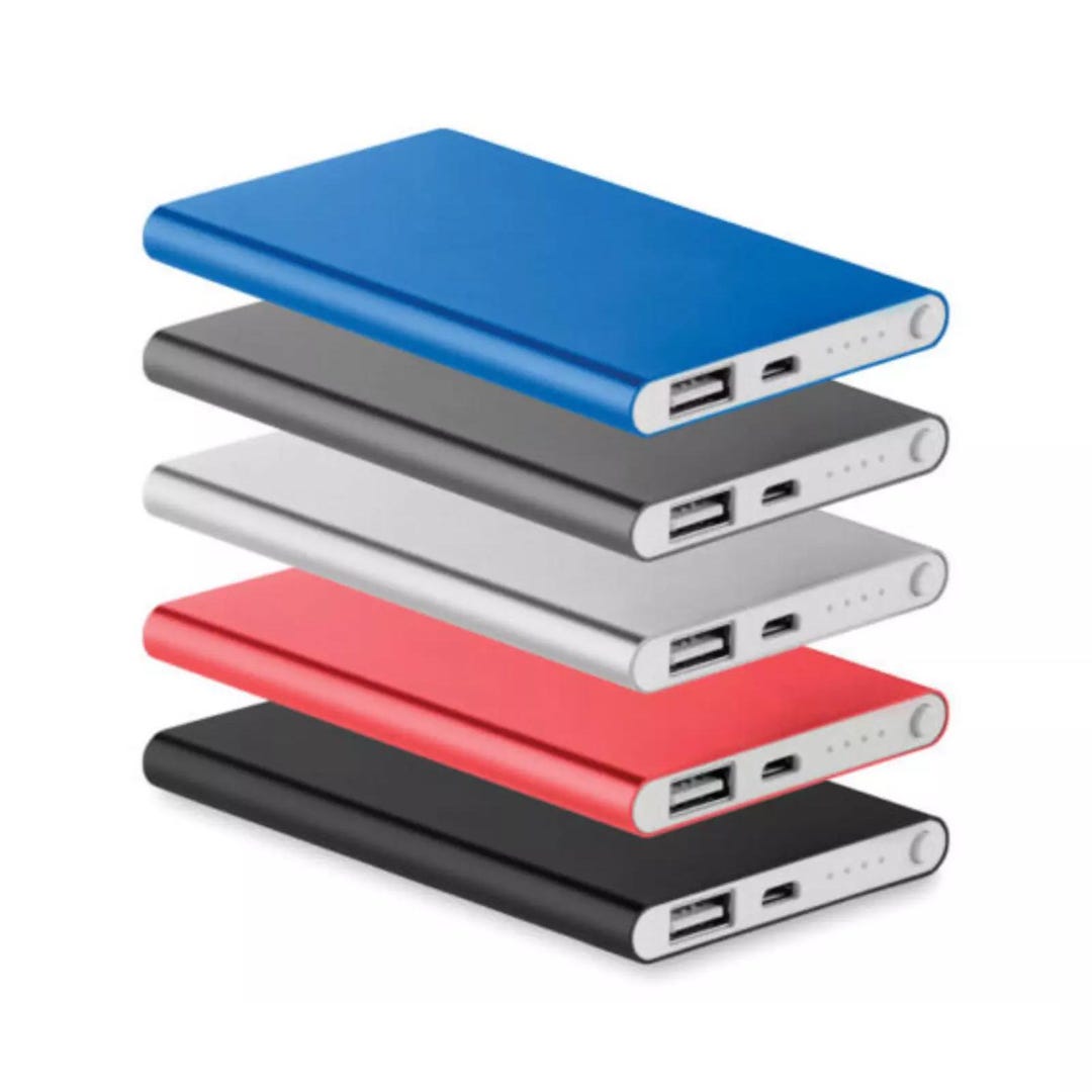 Personalized Power Bank Charger: Laser Engraved Logo, Promotional Gift ...
