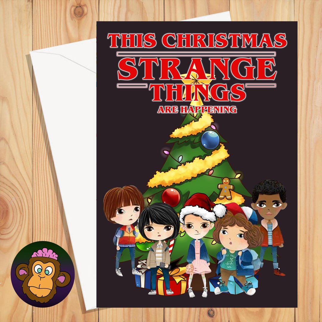 Downloadable Stranger Things Christmas Card, Netflix Stranger Things ...