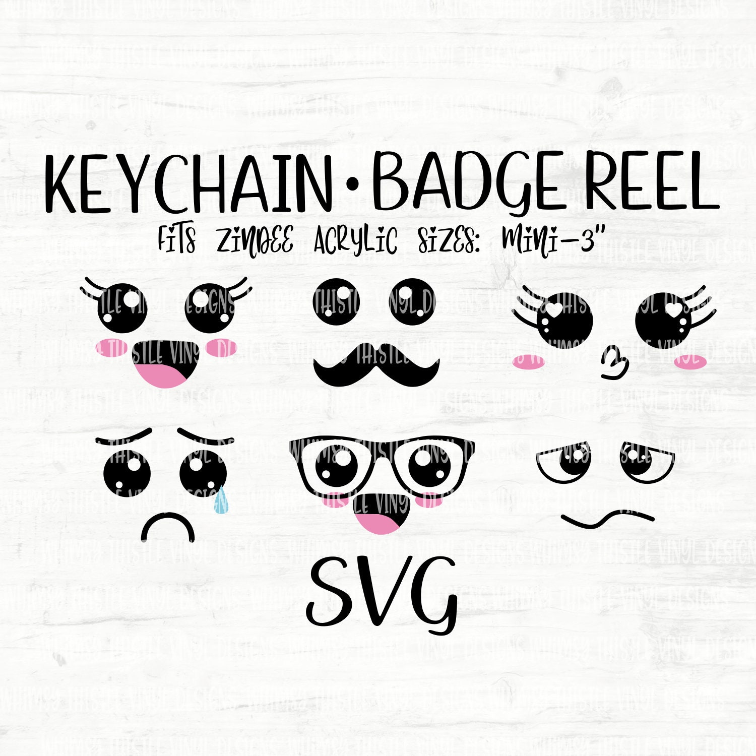SVG Faces - Etsy