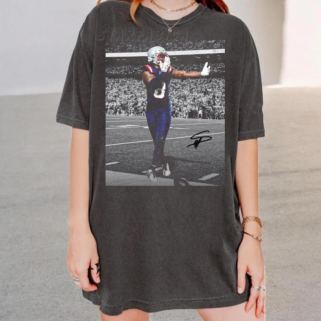 Vintage 90s Stefon Diggs Comfort Colors Football Shirt - Etsy