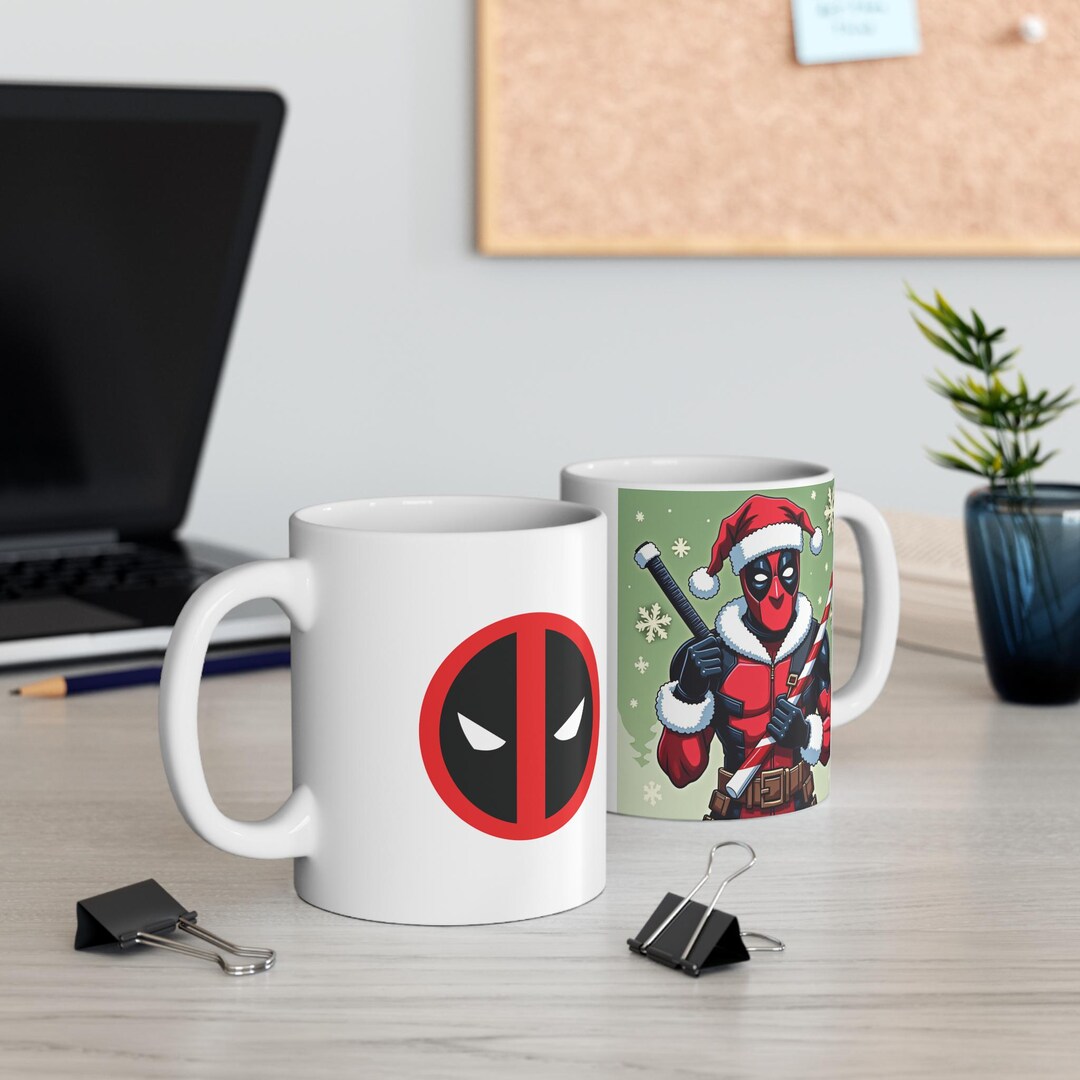 Deadpool Holiday Coffee Mug: Collectible Fan Gift - Etsy