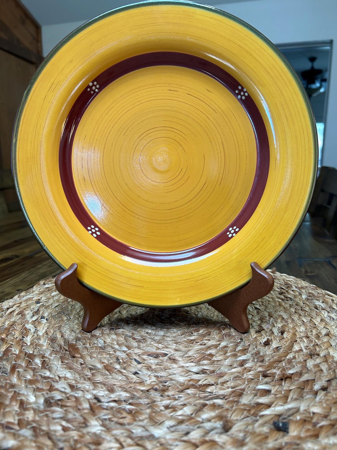 Vintage ROMANCING PROVENCE Douce Provence Rose Dinner Plate - Etsy