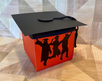 Custom Card Box Graduation - Etsy