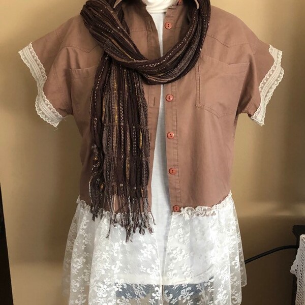 Repurposed Blouse - Etsy