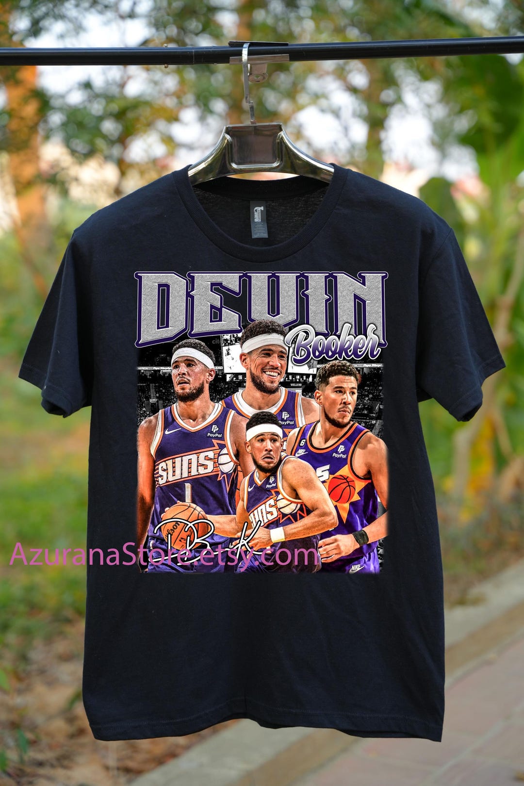 Devin Booker Vintage Shirt 90s Chicago Bulls Merch Hoodie Sweatshirt ...