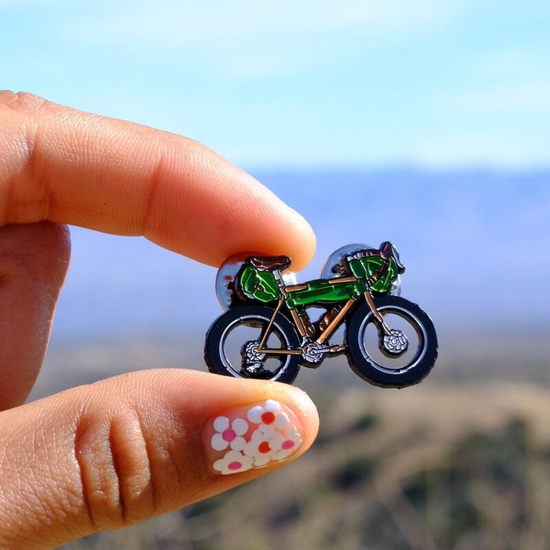 Bicycle Pin - Etsy