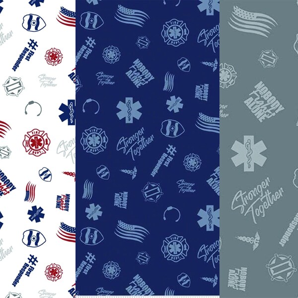 First Responder Fabric - Etsy