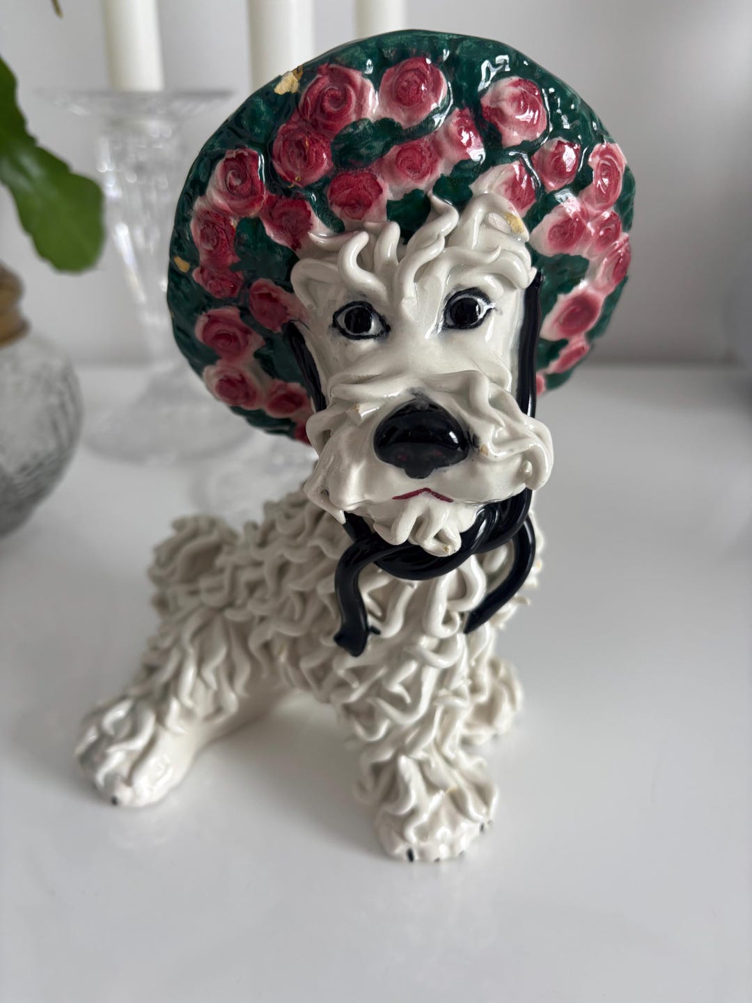 Vintage Spaghetti Dog - Italy Pottery, Ceramic - Etsy