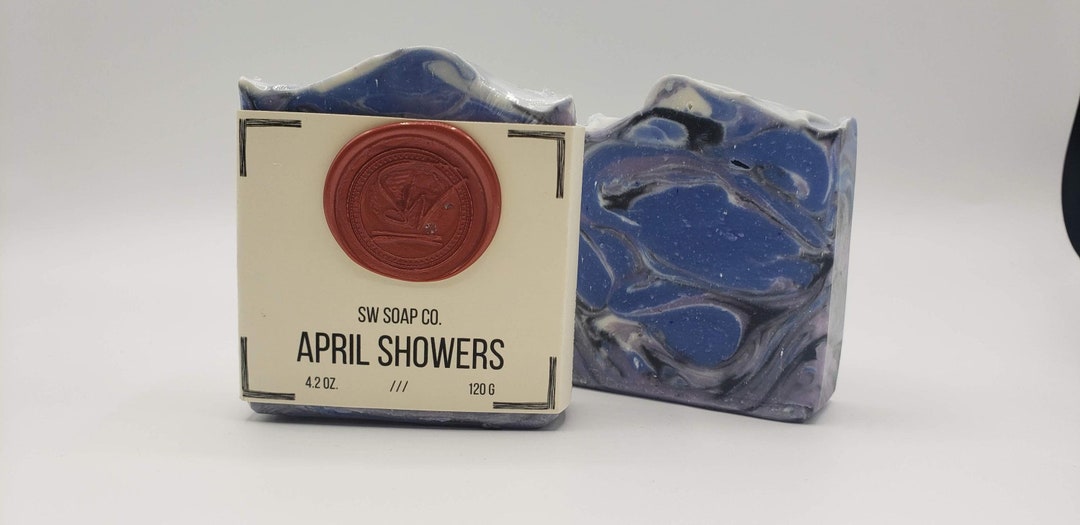 April Showers- Swsoaps Handmade Artisan Soaps - Etsy