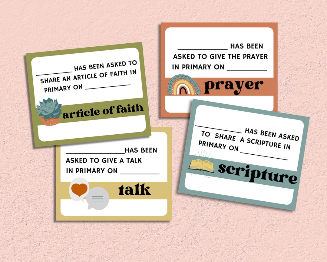 Sunday Assignment Badges - Etsy