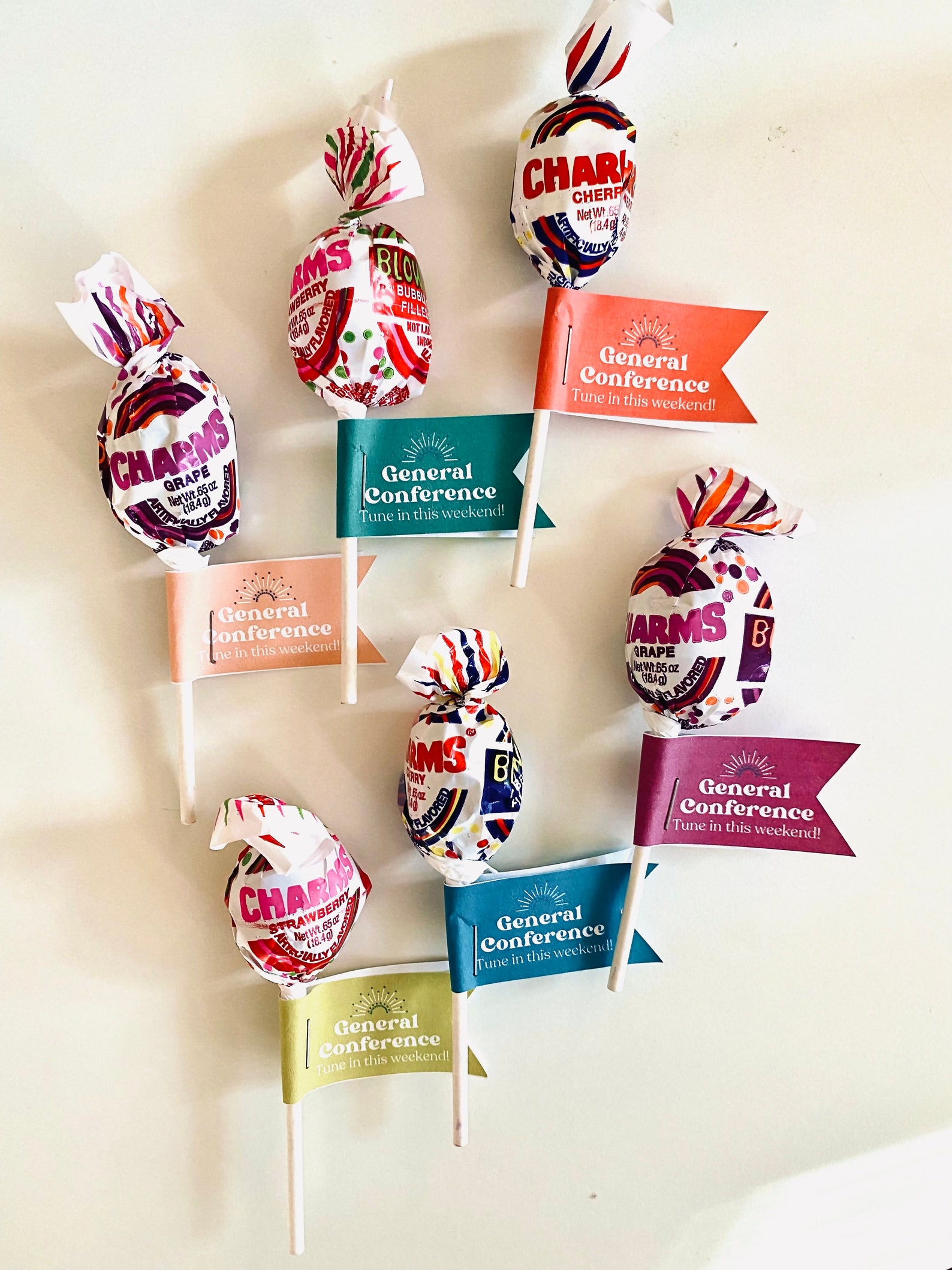 LDS General Conference Sucker Tags / Prophet Quote / Youth YW, Primary ...