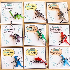 Dinosaur Valentine / Classroom Valentine / Dino-mite & Rawr / DIGITAL ...