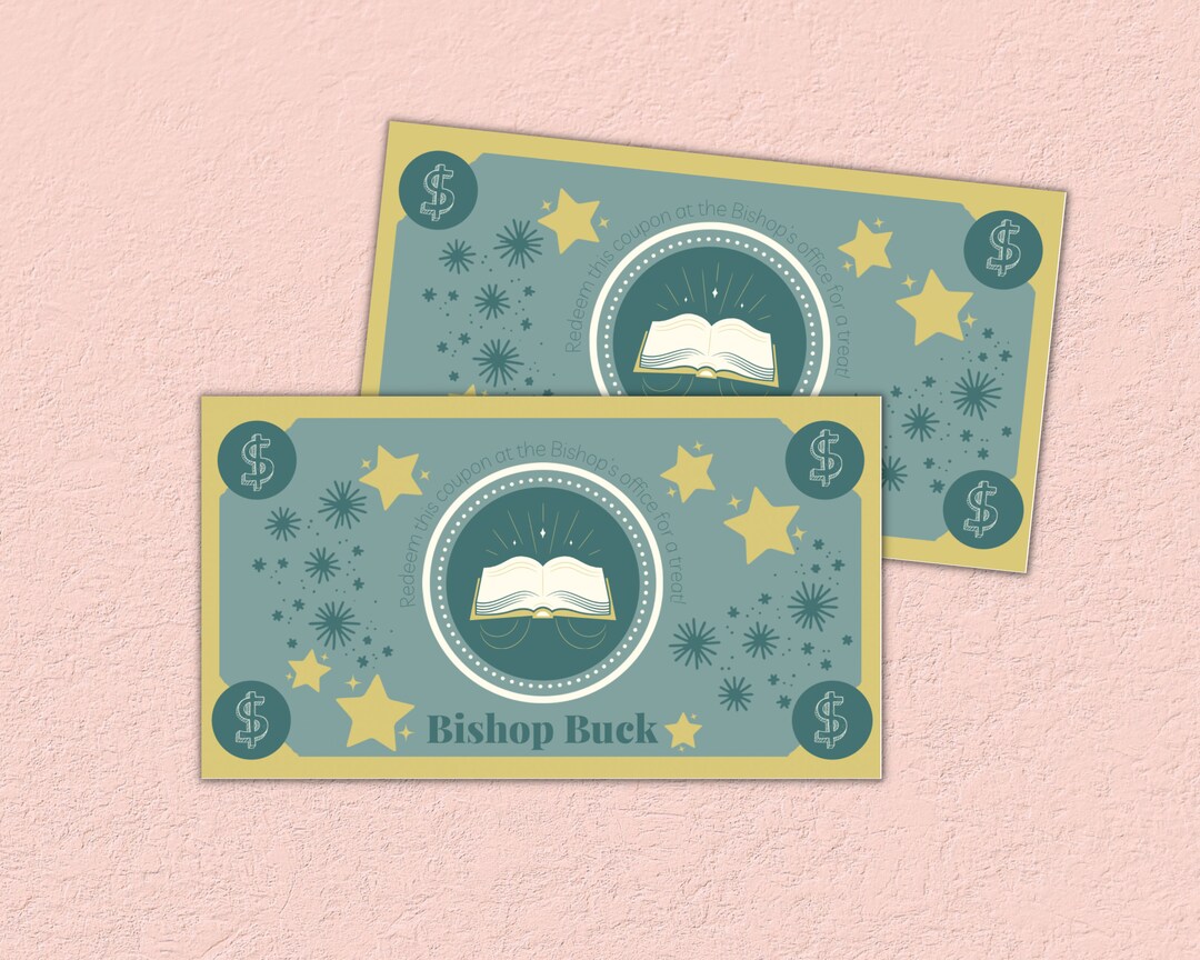Primary Bishop Bucks / LDS Primary 2025 / Primary Birthday / Latter-day ...