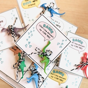 Dinosaur Valentine / Classroom Valentine / Dino-mite & Rawr / DIGITAL ...
