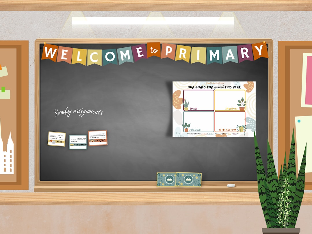 Primary Banner / Primary Bulletin Board / Primary Decorations ...
