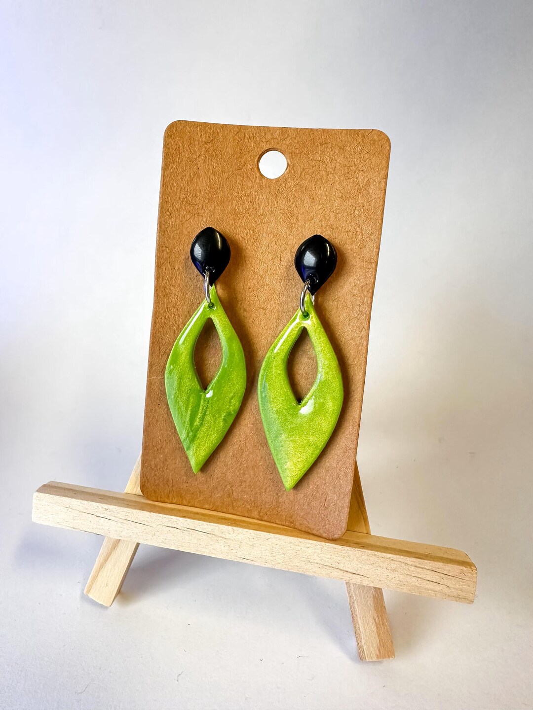 Wicked Inspired, Elphaba Dangle Posts, Elphaba Post 2 Pack, Witch Hat ...