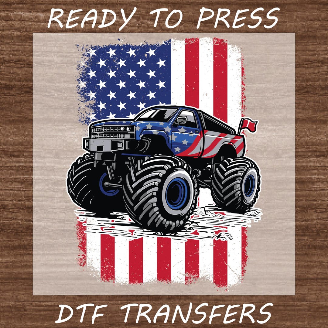American Flag Race Track DTF Transfer, American Flag Speed Track Ready ...