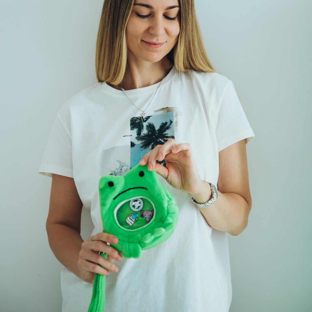 Kawaii Frog Ita Bag, Ita Dice Bag, Cute Kawaii Frog Dice Bag, Small Ita ...