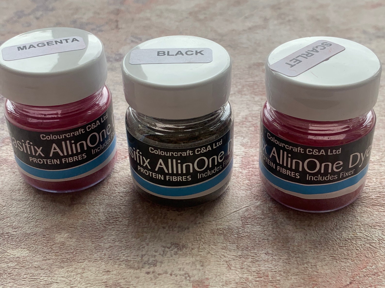 10 X All in One Acid Dye 23 Colours to Choose From. - Etsy