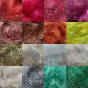 Angelina Fibres 5 X 10g / 0.35oz - 21 Colours to Choose From - Etsy