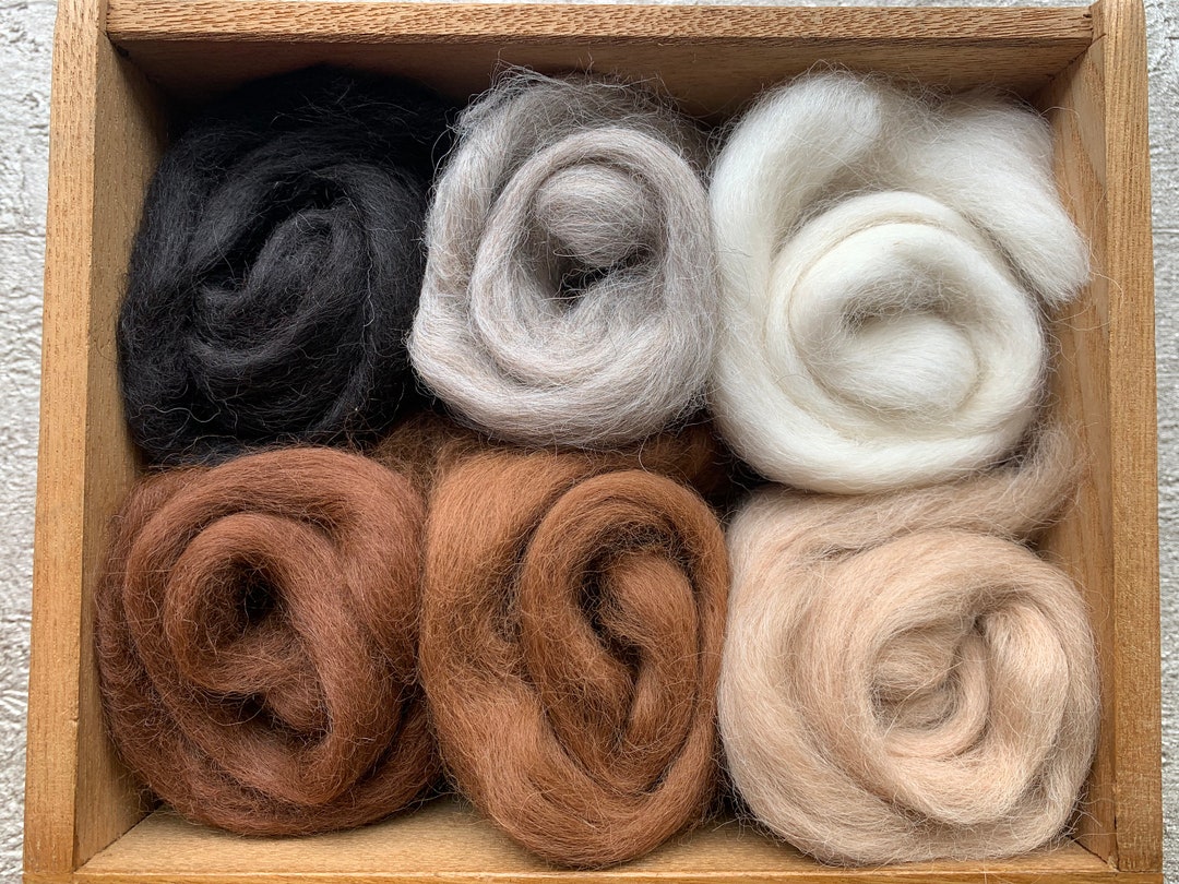 Heidifeathers Alpaca Wool Tops Mixed Pack, or Single Alpaca Wool ...