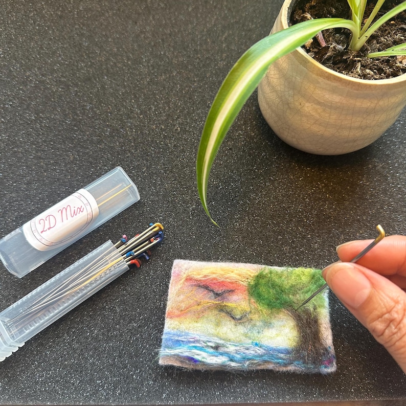 Heidifeathers Felting Needle Mix' 2D Needle Mix' for Creating Needle ...