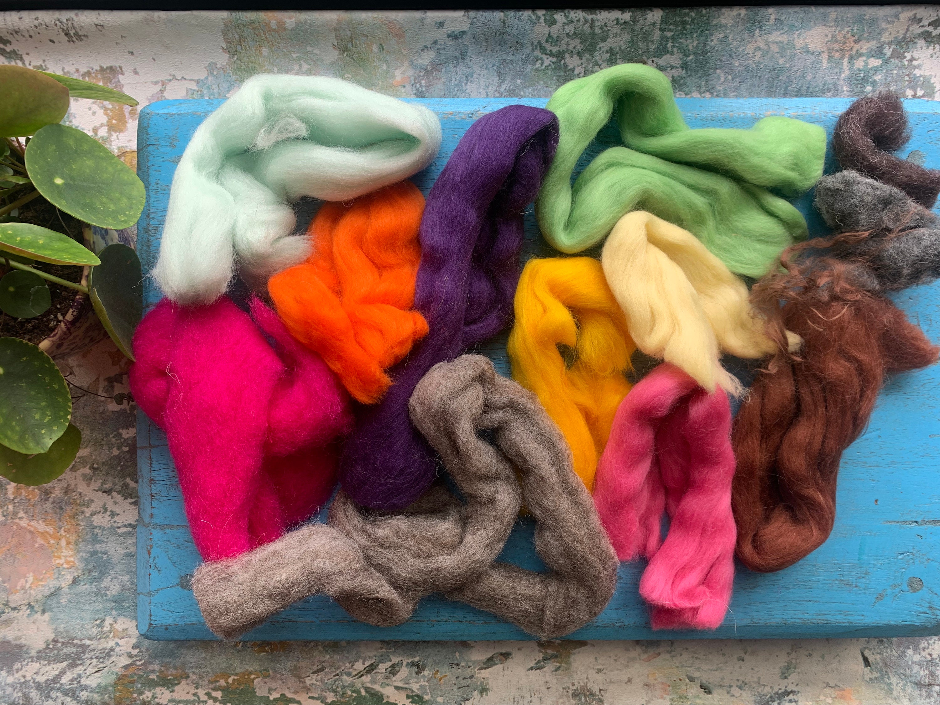 Heidifeathers Waste Wool Scraps off Cuts Felting Wool Roving - Etsy ...
