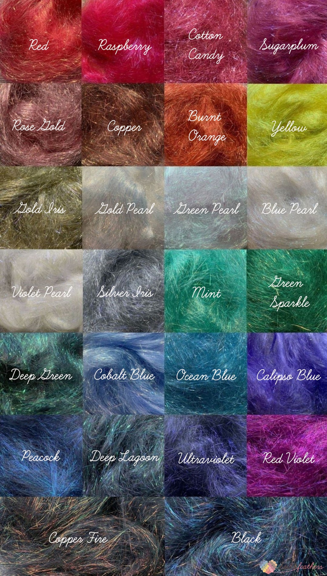 Angelina Fibres 10g - 21 Colours to Choose From - Etsy