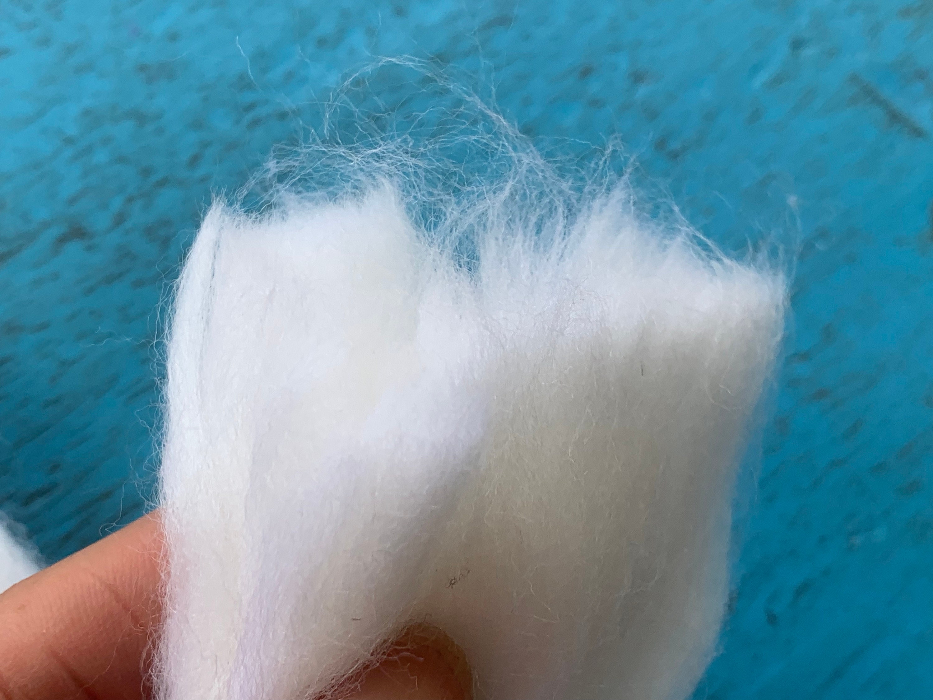 Heidifeathers Bright White Merino Wool Tops / Roving 100g / 3.5oz - Etsy UK