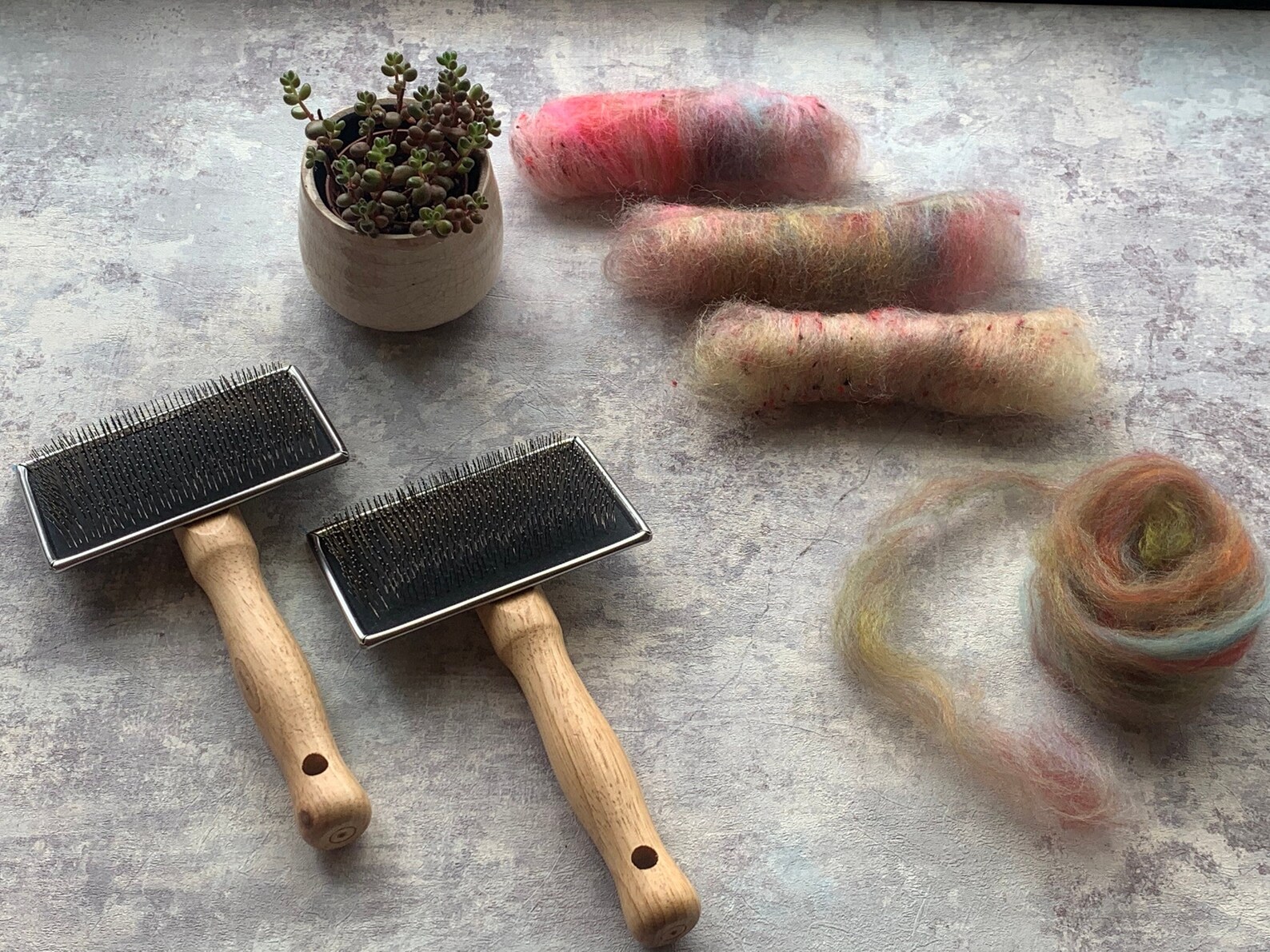 Heidifeathers Wool Carders Hand Carders pair - Etsy