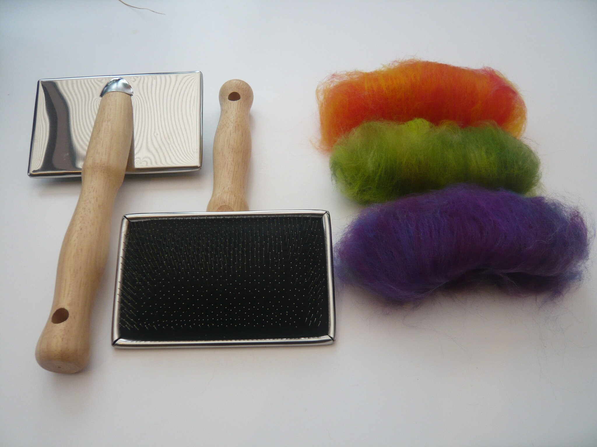 Heidifeathers Wool Carders Hand Carders pair | Etsy UK