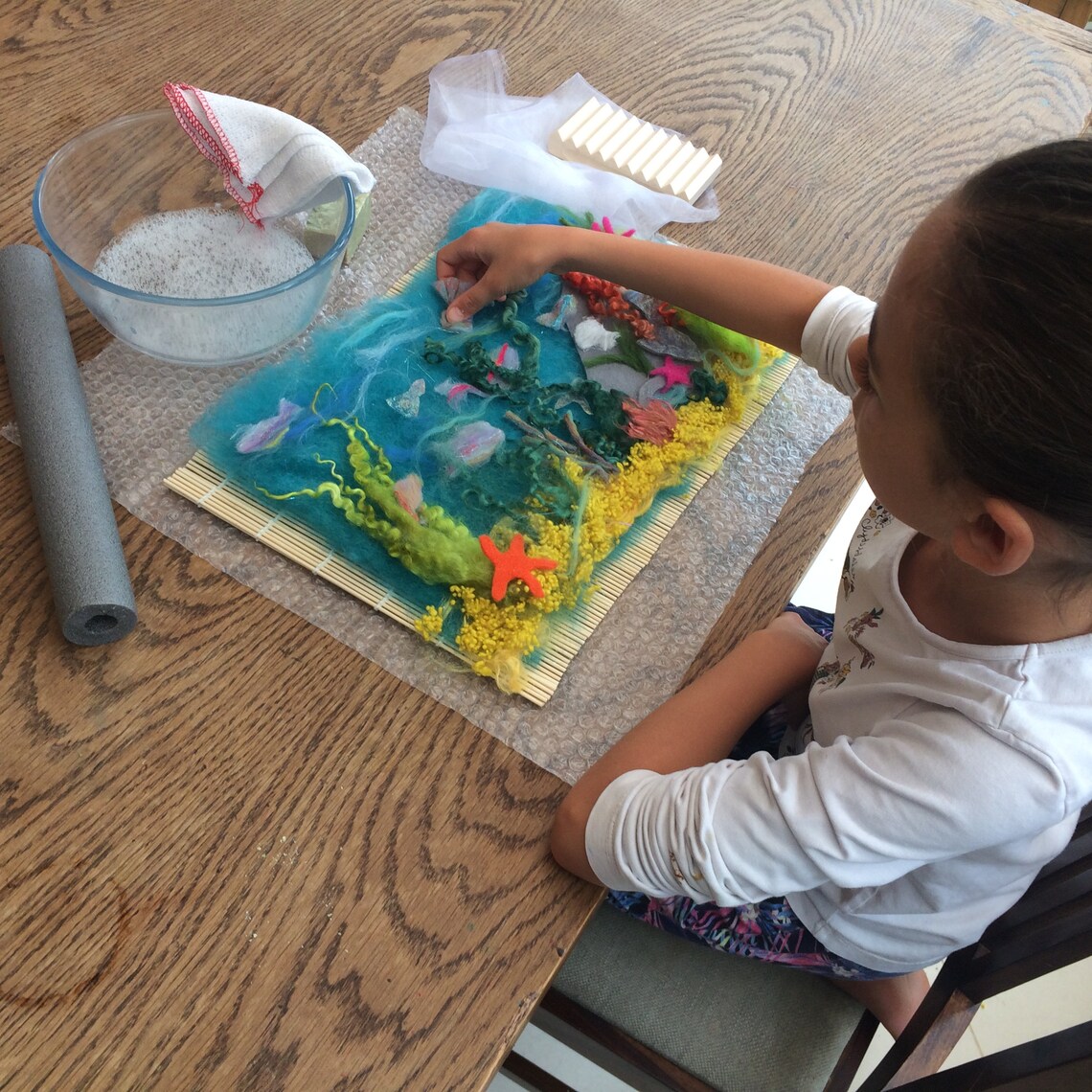 4 X Heidifeathers Wet Felting Rolling Bamboo Mat 45cm X 30cm | Etsy UK