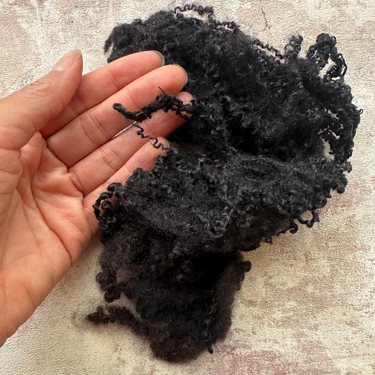 Heidifeathers Blue Faced Leicester Wool Locks - Natural White & Dyed ...