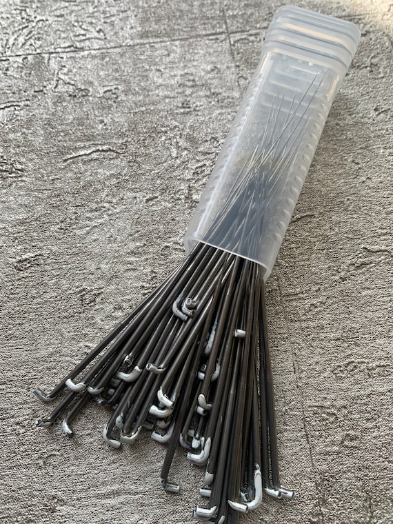 Heidifeathers 10 X 46 Gauge Crown Barbed Needles white Tip - Etsy