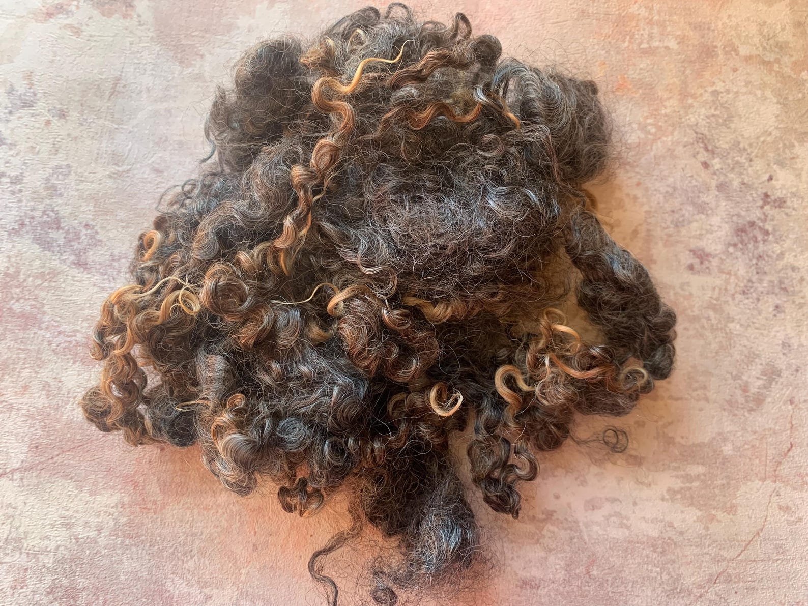 Heidifeathers Wensleydale Wool Locks - Natural White or Natural Black ...